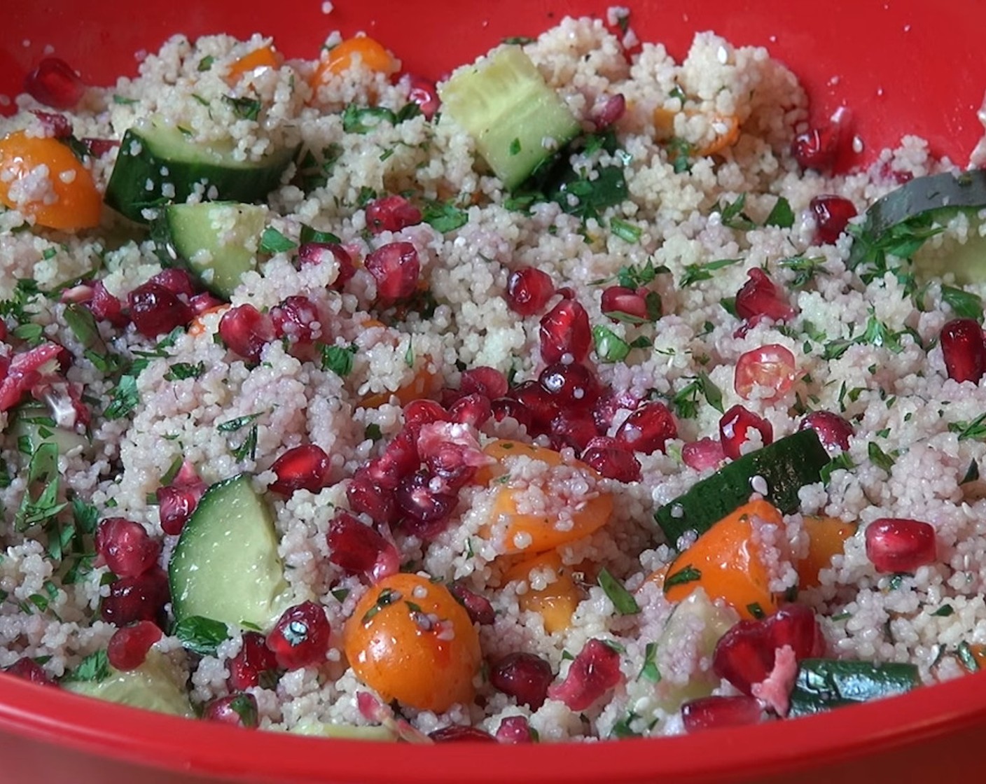 Pomegranate Cous Cous Salad Recipe | Sunset Foods Recipe Rack