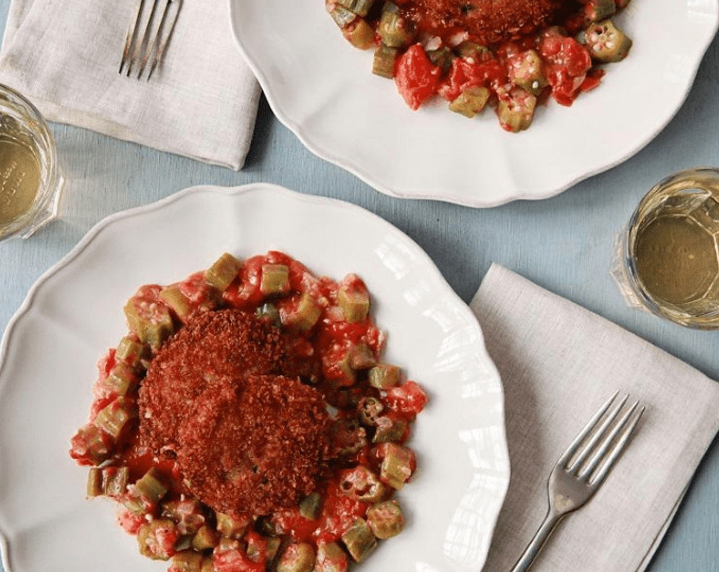Chicken Croquettes with Tomato and Okra Gravy Recipe | Sunset Foods ...