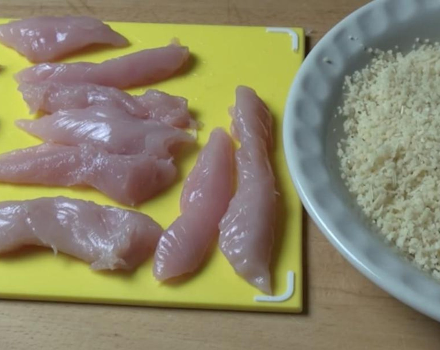 Parmesan Cous Cous Crusted Chicken Strips Recipe | Sunset Foods Recipe Rack