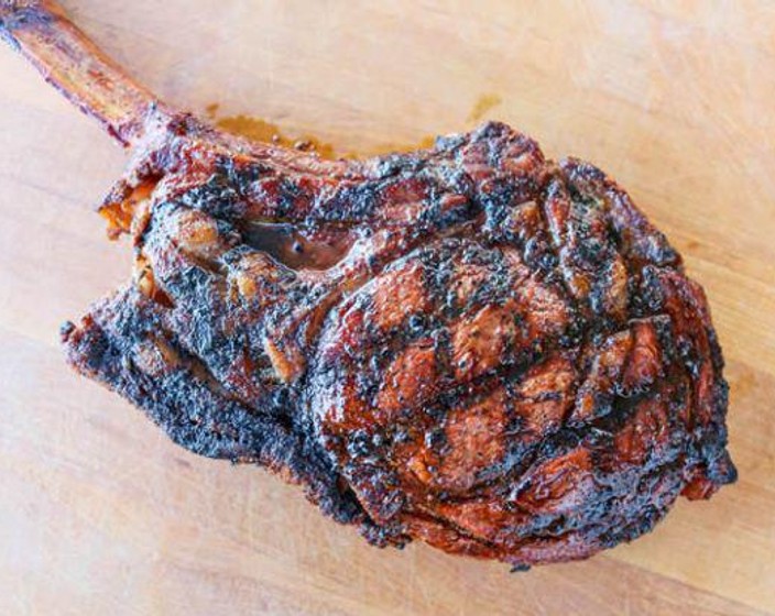 Tomahawk Ribeye Steak Recipe | Sunset Foods Recipe Rack