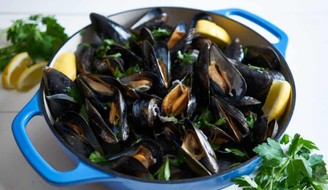 Moules Marinières (Mussels in White Wine) Recipe | Sunset Foods Recipe Rack