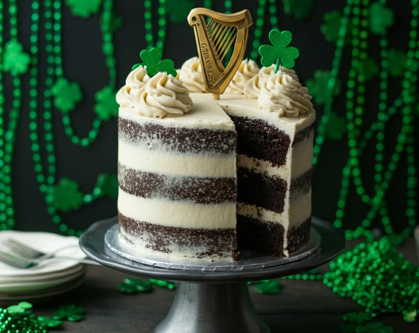 Guinness Chocolate Cake With Bailey's Buttercream Recipe | Sunset Foods ...