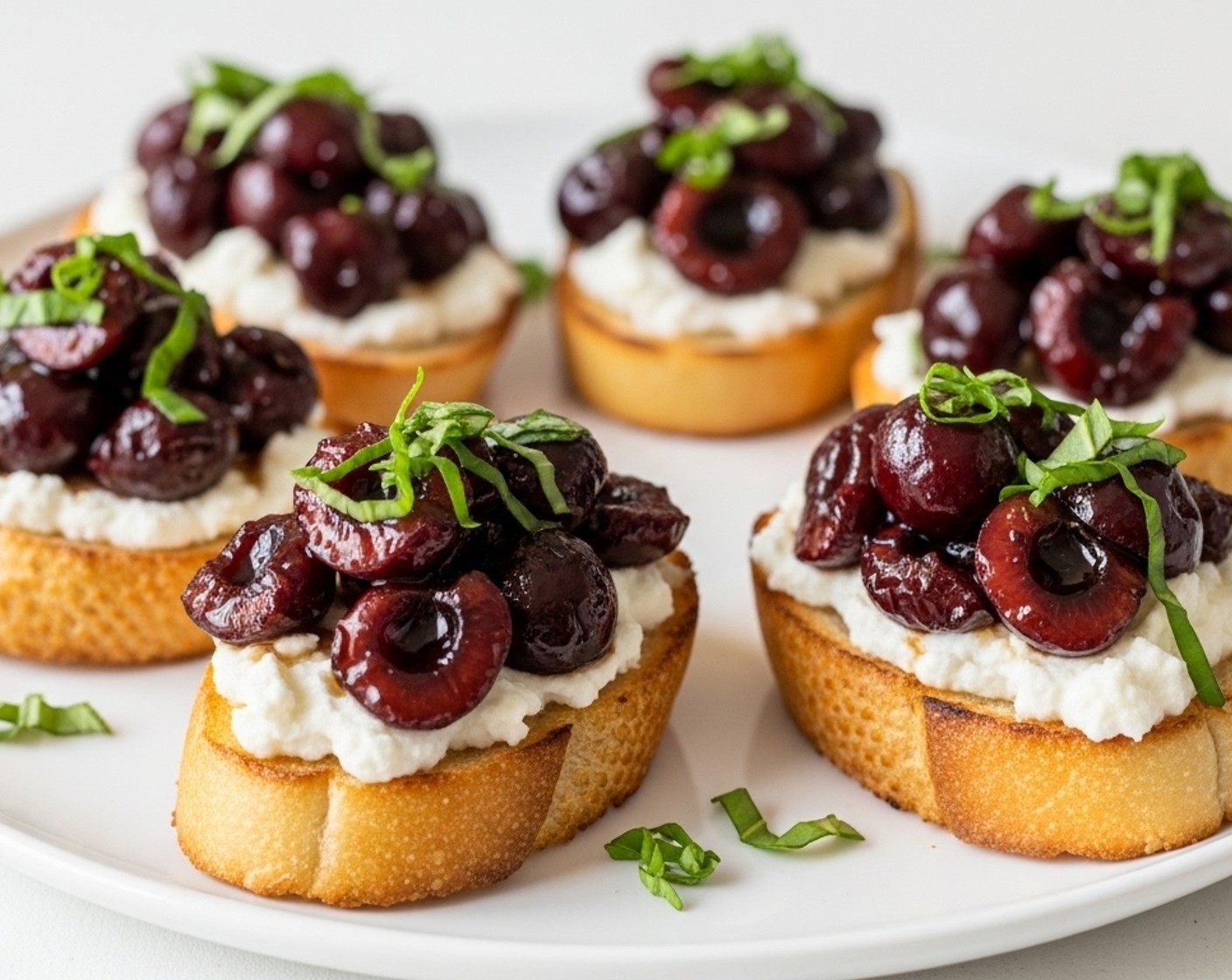 Balsamic Cherry and Goat Cheese Crostini Recipe | Sunset Foods Recipe Rack