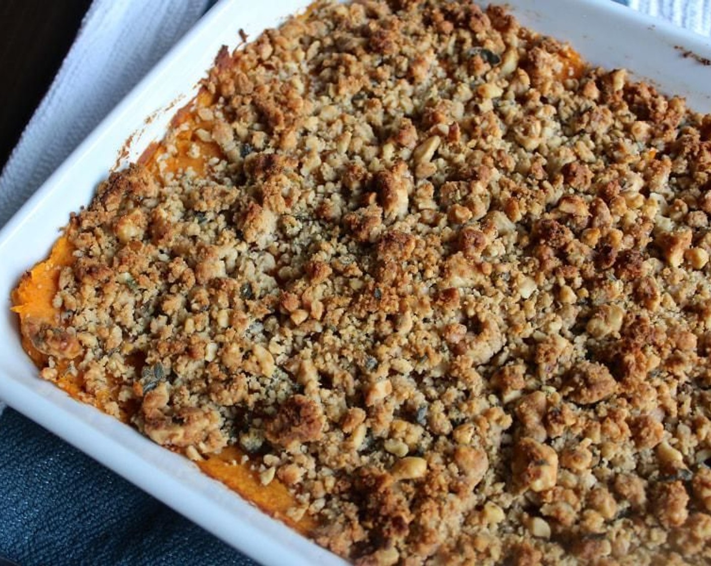 Savory Sweet Potato Crumble Recipe | Sunset Foods Recipe Rack