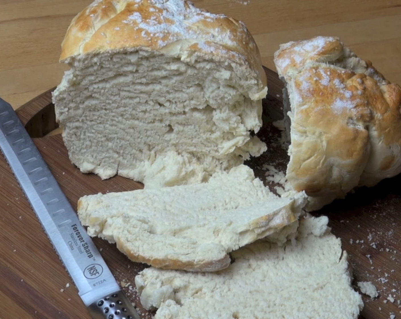 Country Style Loaf of White Bread Recipe | Sunset Foods Recipe Rack