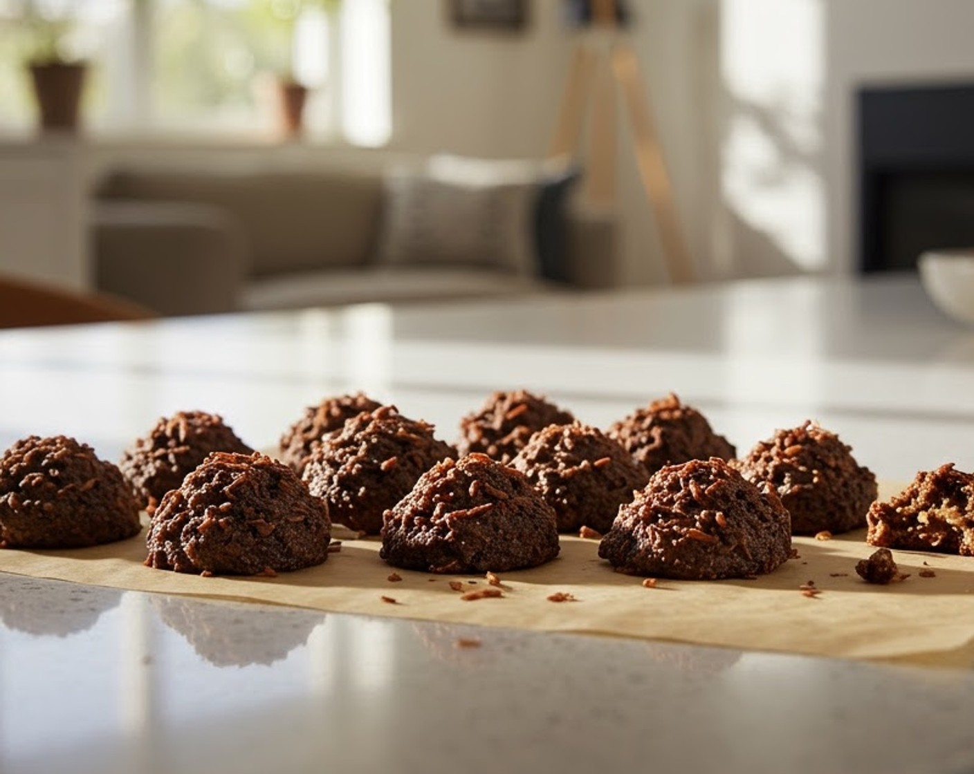 Chocolate Coconut Macaroons Recipe | Sunset Foods Recipe Rack