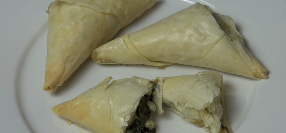Spinach and Feta Filo Triangles Recipe | Sunset Foods Recipe Rack
