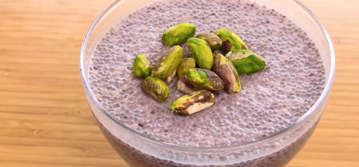 Blueberry Chia Seed Pudding with Pistachios Recipe | Sunset Foods
