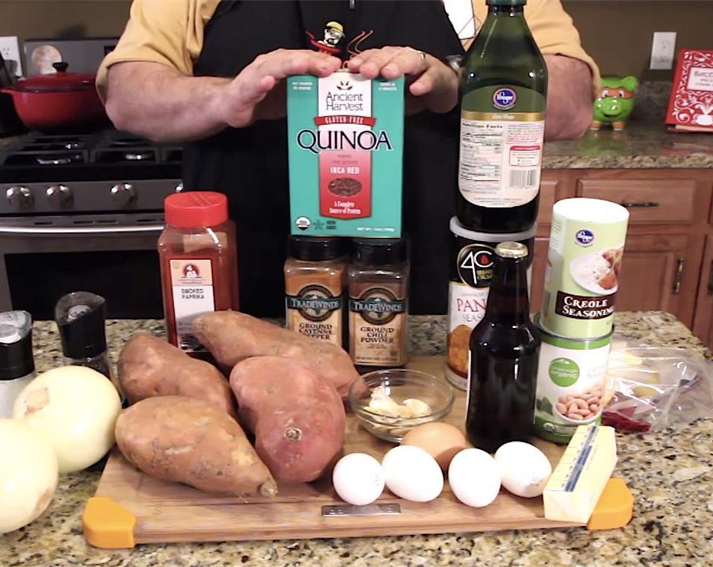 Quinoa Burger with Beer Caramelized Onions Recipe | Sunset Foods Recipe ...