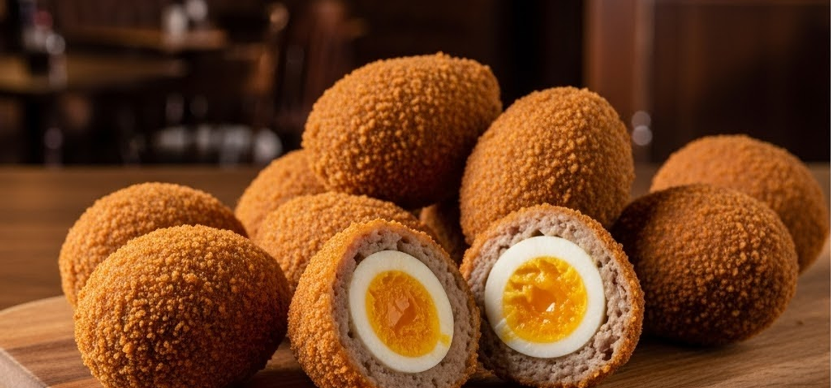 Scotch Eggs Recipe | Sunset Foods Recipe Rack